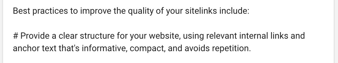 How to Get Sitelinks in Google Search Results