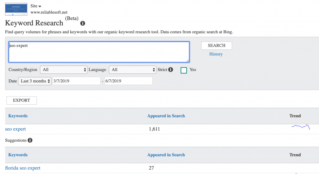 How to use Bing Webmaster tools For Beginners (Updated)