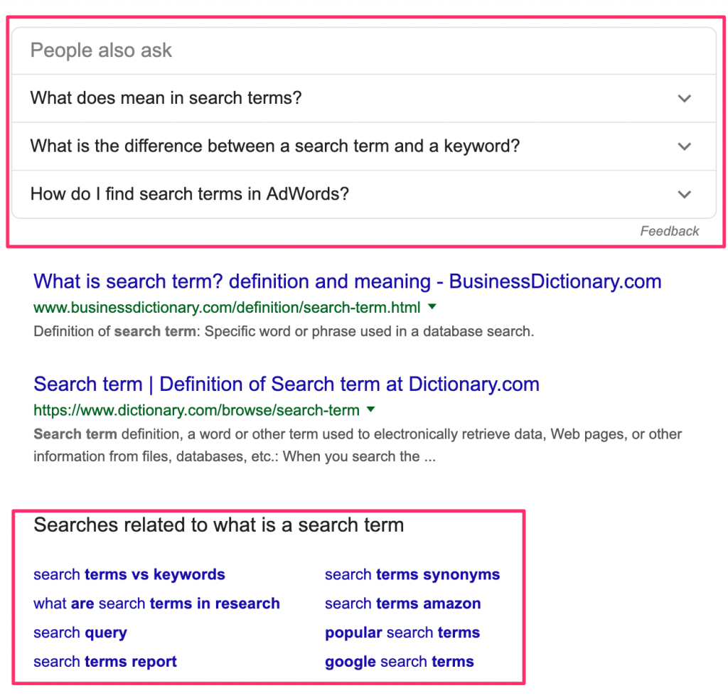 What are Search Terms? (With Examples)