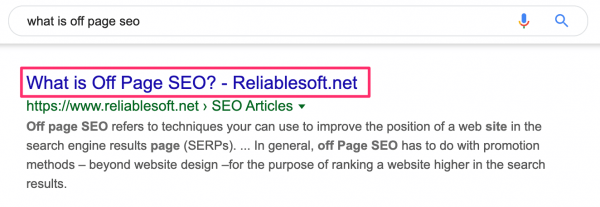 Difference Between Page Title And H1 Tag For SEO